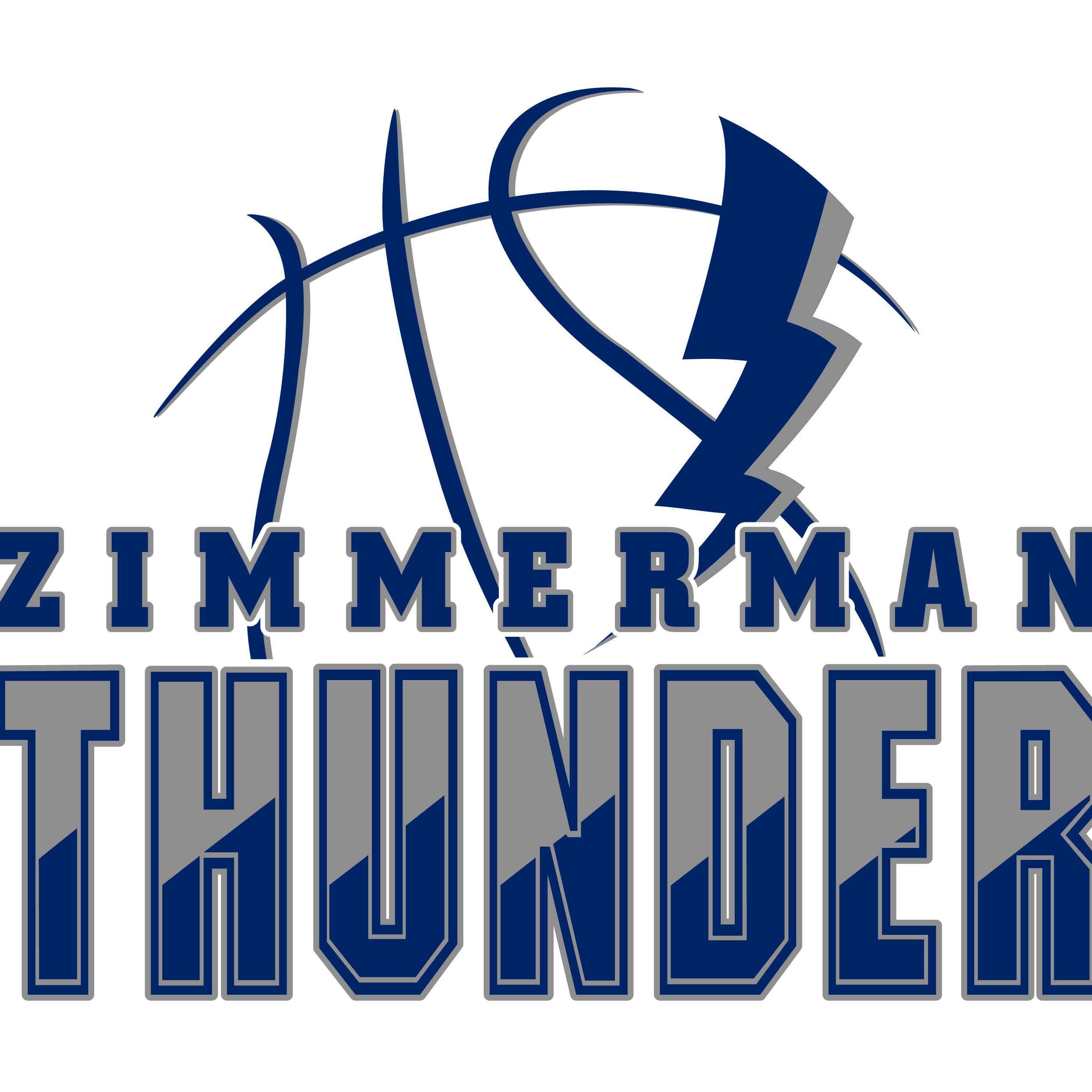 Thunder Basketball Logo